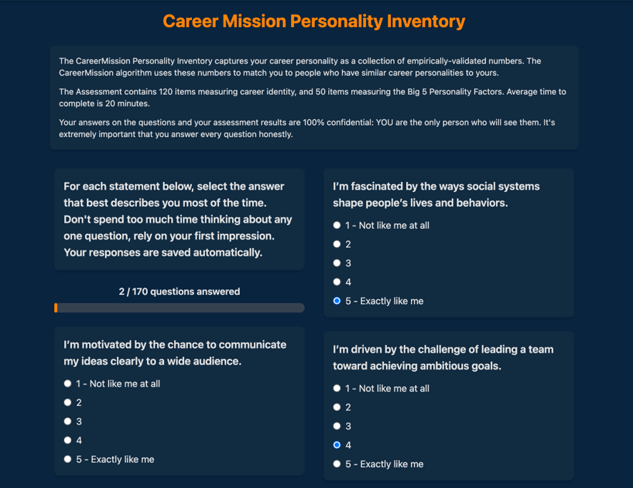 Career Mission